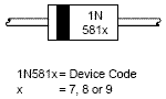 1N5817: 1.0 A, 20 V, Schottky Rectifier