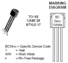 BC547B: NPN Bipolar Transistor