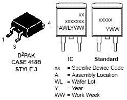 MURB1620CT: Power Rectifier, Ultra-Fast Recovery, Switch-mode, 16 A, 200 V